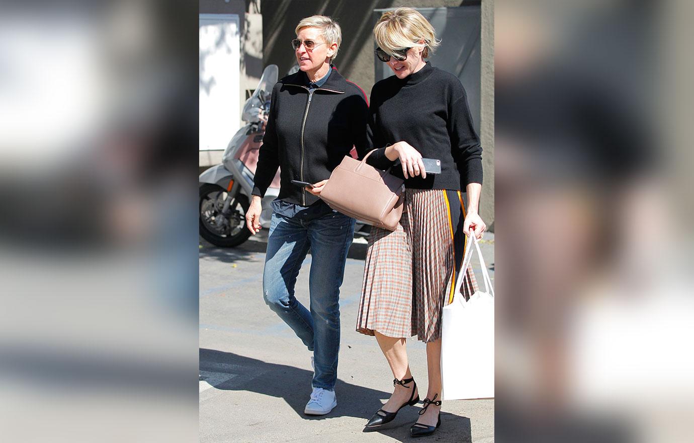 Ellen DeGeneres Portia De Rossi Breakup Divorce Photos -- Couple ...