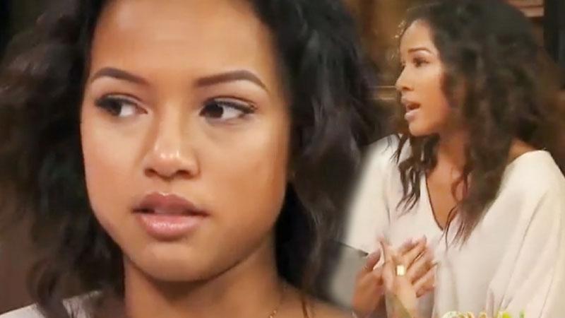 Weepy-Eyed Karrueche Tran In Emotional Interview Over Chris Brown Baby Betrayal