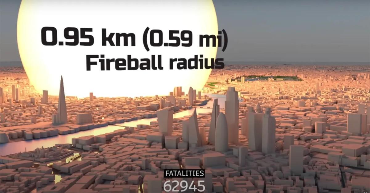 Putin Fuels WWIII Fears As State TV Airs Simulation of Nuclear Blast