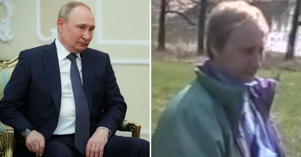 Putin Rocks '90s Track Suit as He Cuts Loose in Leaked Video