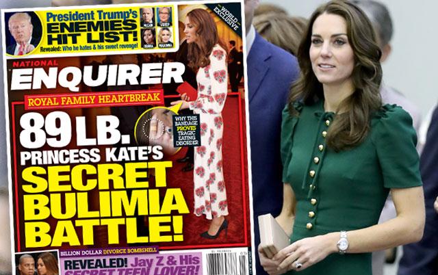 Kate Middleton’s Weight Drops To A Shocking 89 Pounds