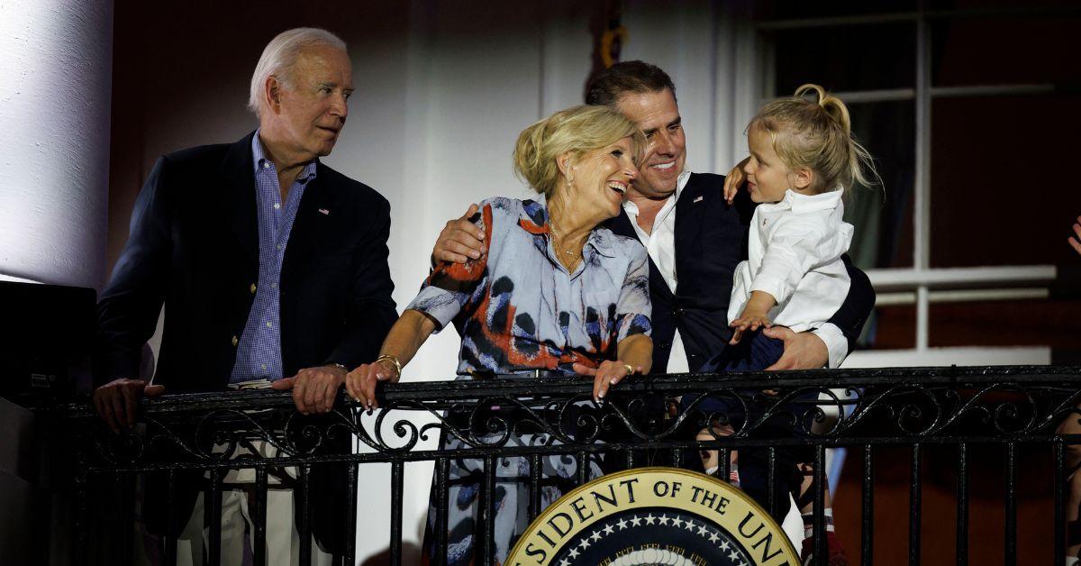 President Biden Acknowledges Granddaughter Navy for First Time on Camera
