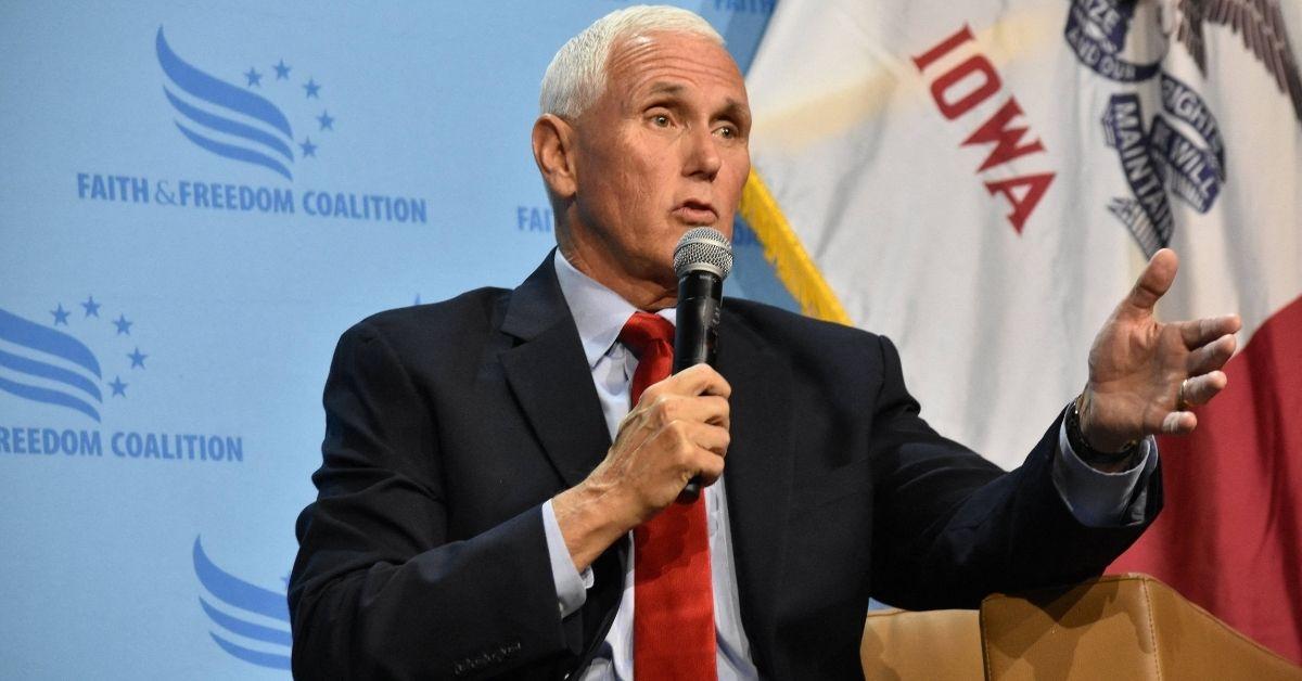 Mike Pence Supports Jim Jordan For Speaker Of The House