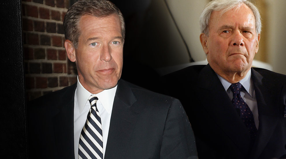 Pink Slip Plea: Tom Brokaw Thinks Admitted Liar Brian Williams Should ...