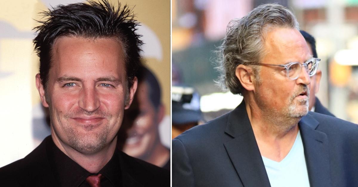 Sober Matthew Perry Dealing With 'Hair Loss' After Decades Of Substance ...