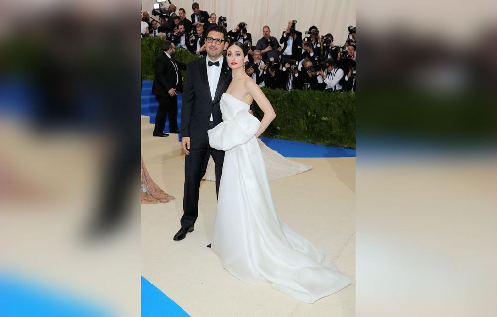 Emmy Rossum Sam Esmail Wedding Pics