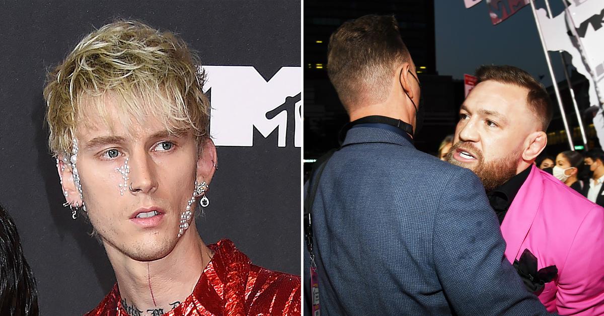 Conor McGregor Gets Into Fight With Machine Gun Kelly