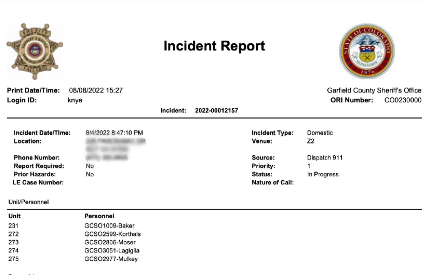 Shocking 911 Tapes Show Lauren Boebert's Husband Rampaging Against ...