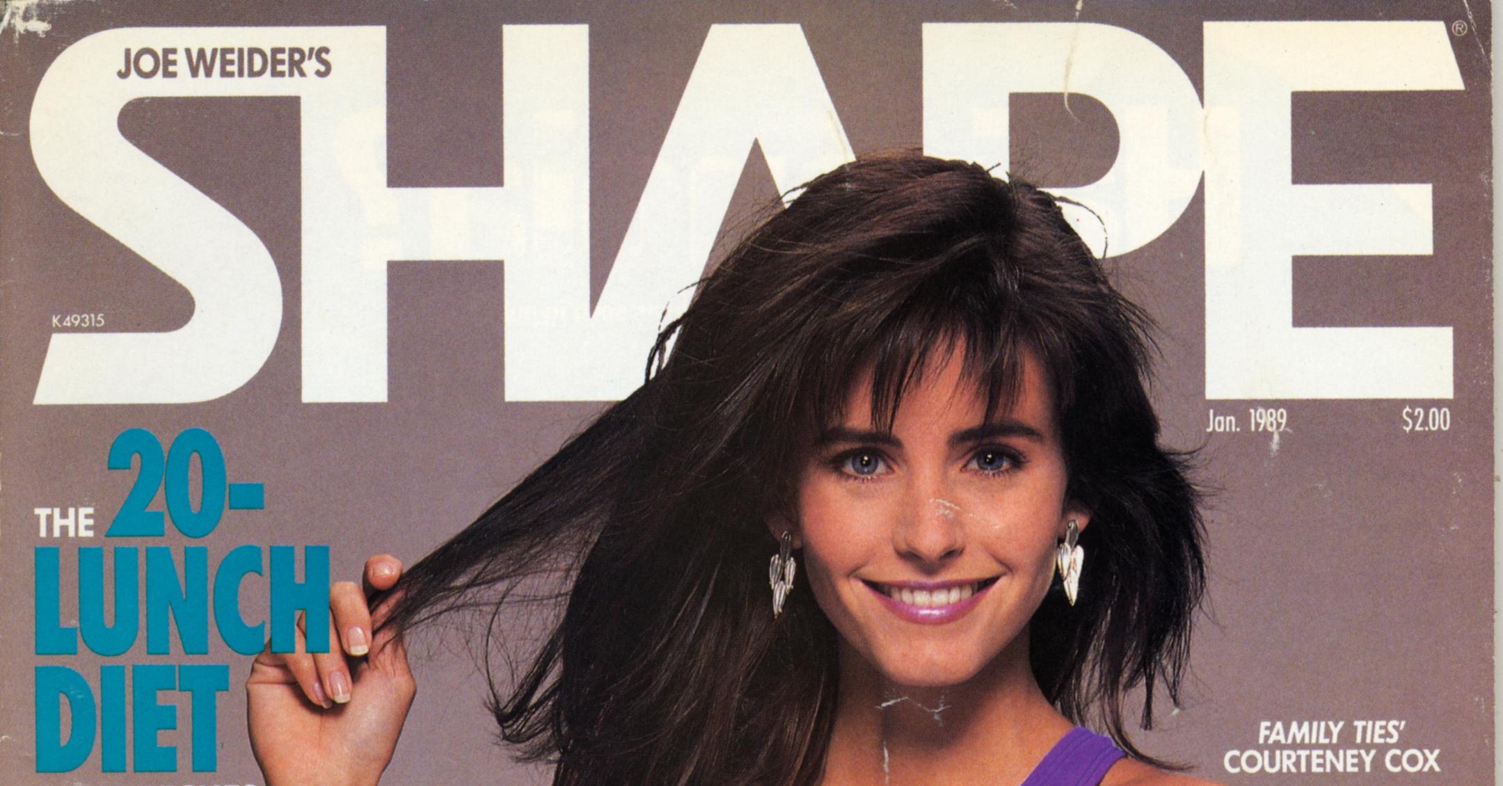 Shape Cover Girls Then & Now! Courtney Cox, Portia De Rossi & More