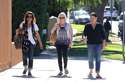 Tina Simpson Puts On A Brave Face