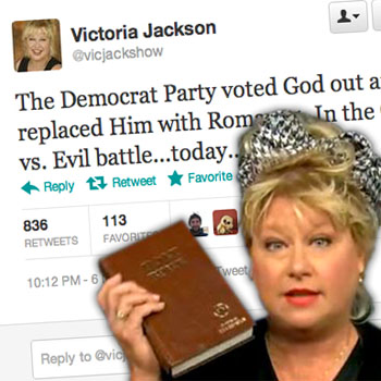 Victoria Jackson’s Bitter Election Tweets: 'In The Good vs Evil Battle ...