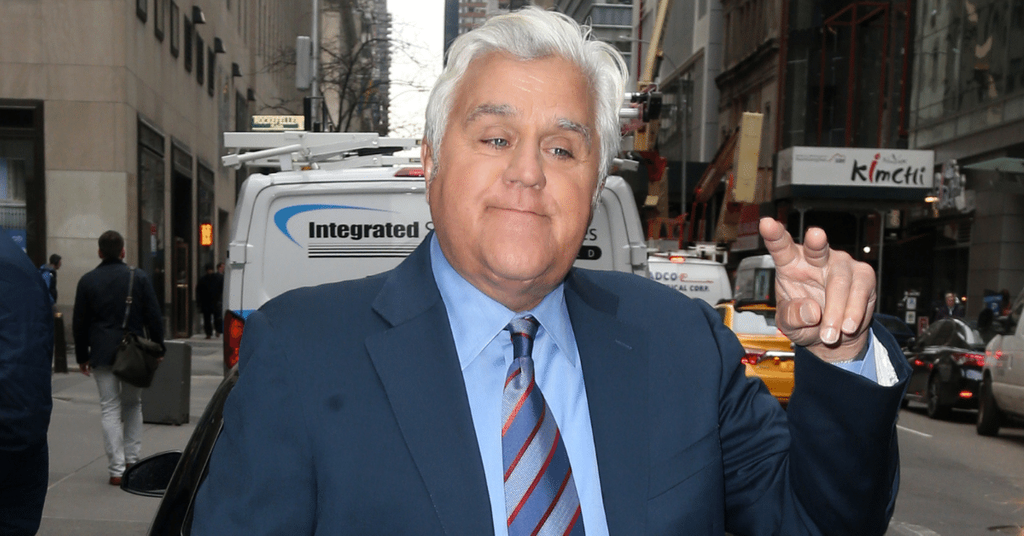 PIC: Jay Leno Released From Burn Center, Seen With Facial Scar