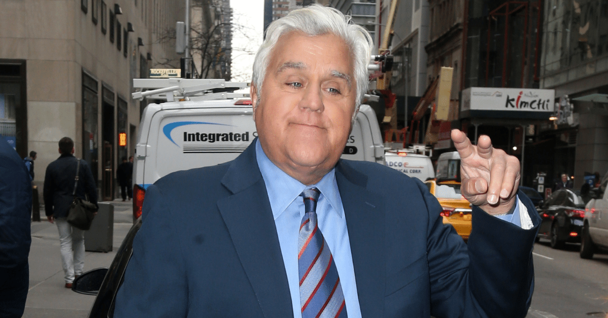 PIC: Jay Leno Released From Burn Center, Seen With Facial Scar