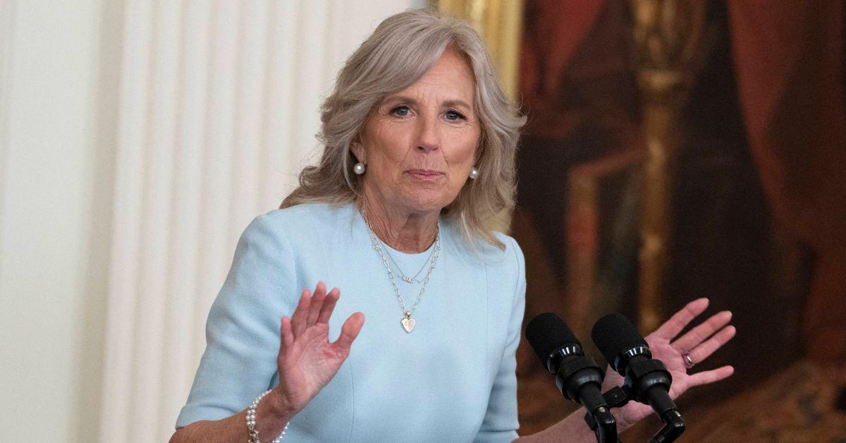 Jill Biden Tells Audience to Applaud During Awkward Washington Event Jill Biden Tells Audience to Applaud During Awkward Washington Event