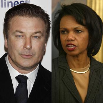 Alec Baldwin Getting New Ex-Lover On '30 Rock' - Condoleezza Rice!