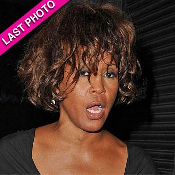 Last Photos: Whitney Houston Disheveled and Distressed