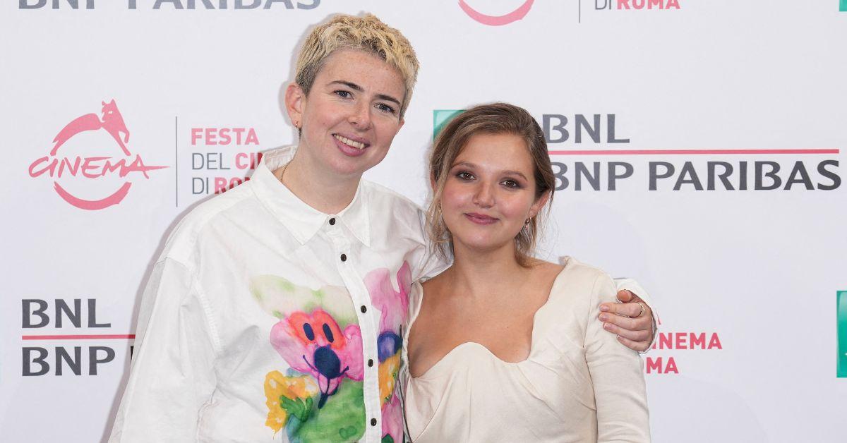 Mia McKenna-Bruce Marries Boyfriend Tom Leach After Welcoming Son Leo