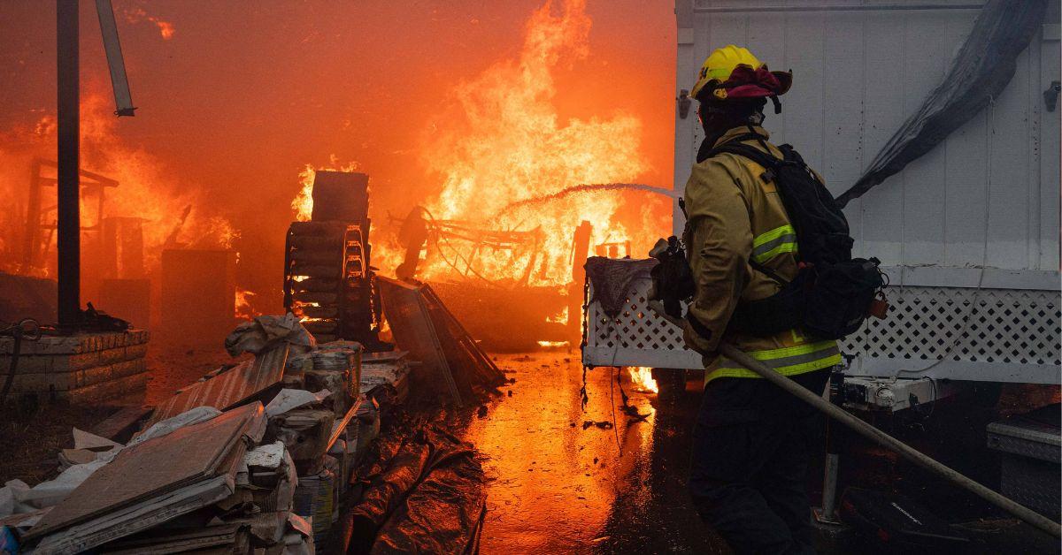 California Drought: Firefighters Struggling With Blaze, Low On Water