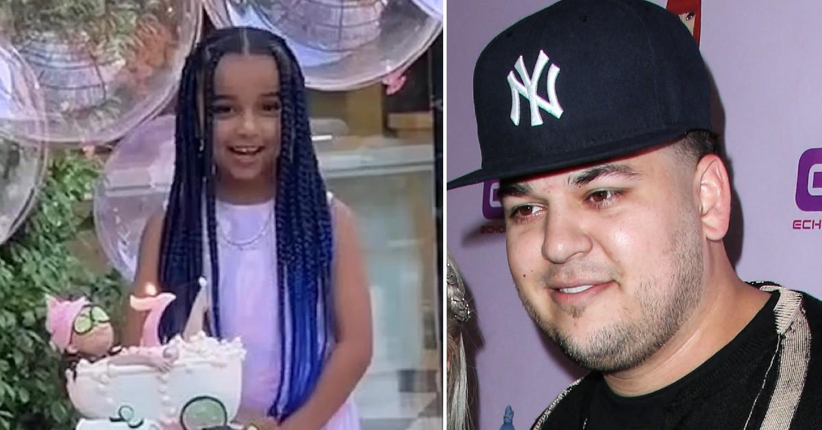 Rare Sighting: Rob Kardashian Spotted at Daughter Dream's 7th Birthday Bash