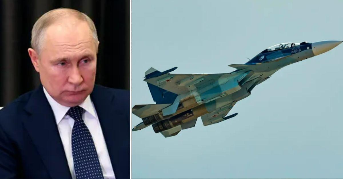 Mid-Air Horror: Putin Fighter Jet Nosedives Before Crashing And Killing ...