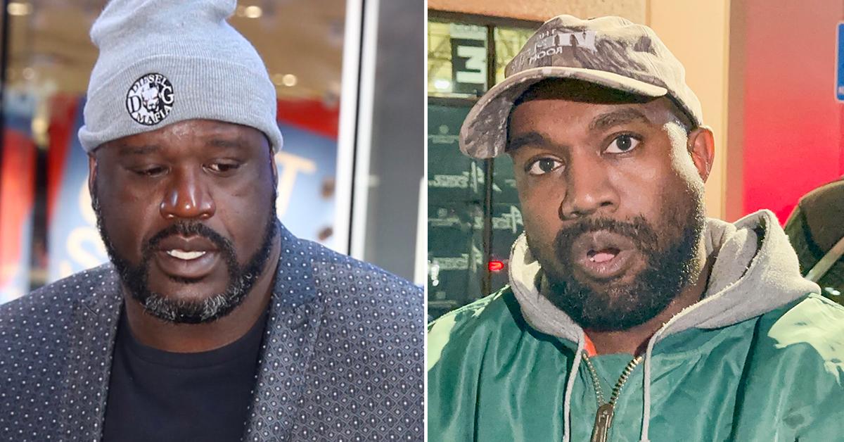 Shaq ANNIHILATES Kanye West On Twitter