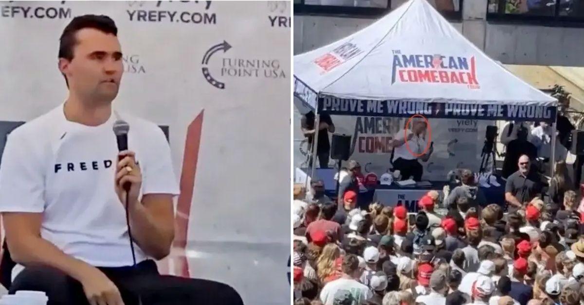 'Narcissistic' Trump Accused of 'Not Caring' About Charlie Kirk's Death