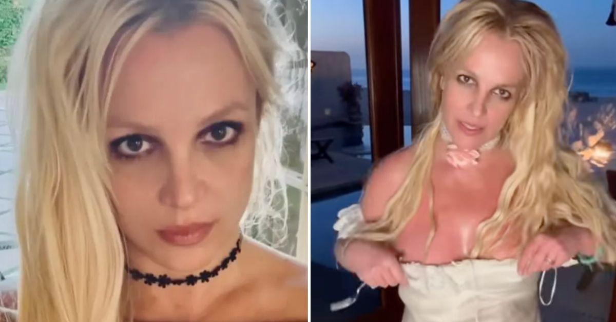 Britney Swaps Nude Post For Odd Video And Sparks New Concerns