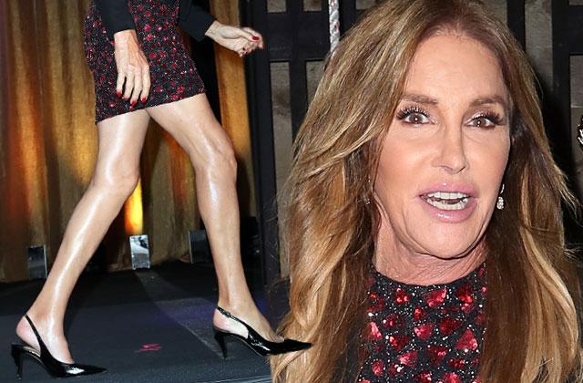 Caitlyn Jenner Bares Legs As She Begs Kim Kardashian To Forgive Her