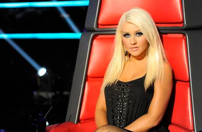 Christina Aguilera Performs on The Voice