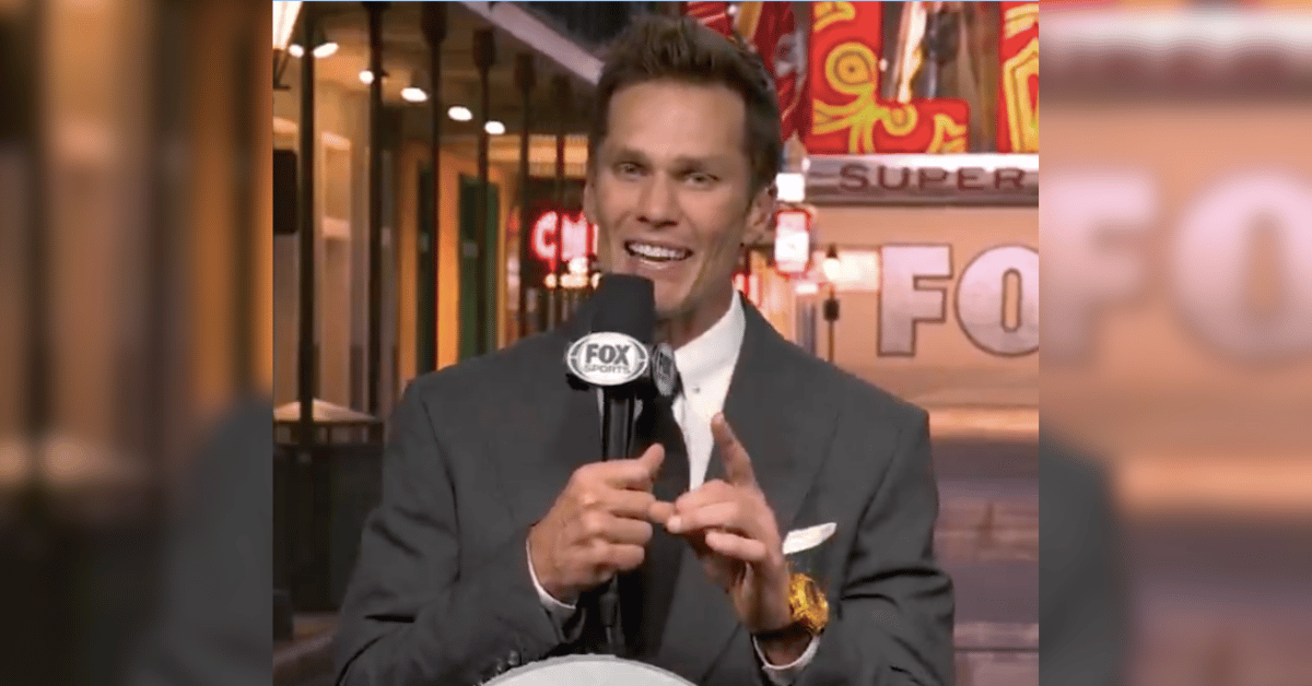 Tom Brady Dons $740,000 Watch For First Super Bowl Broadcasting Gig