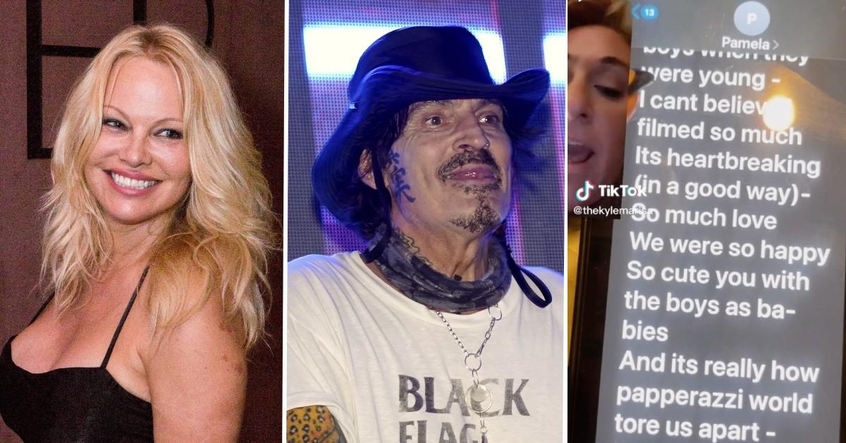 Read Pamela Anderson’s Emotional Texts Messages To Her Ex-Husband Tommy Lee Where She Apologized ...
