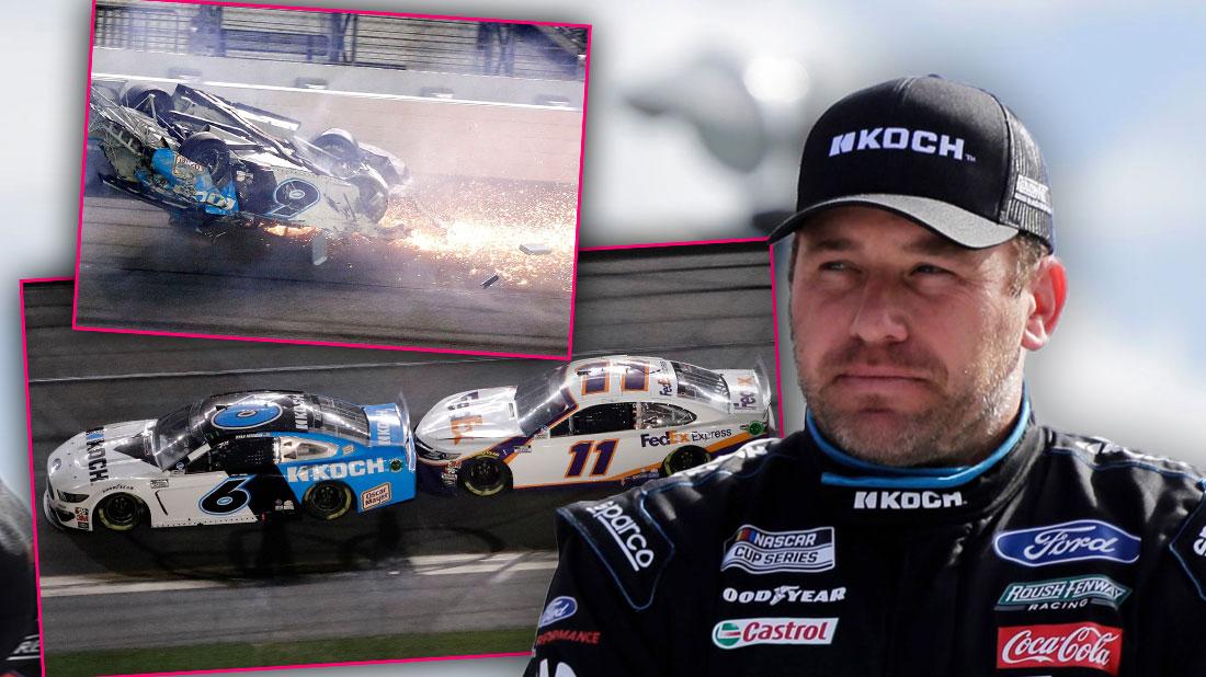 NASCAR Driver Ryan: Photos & Videos From Car Crash