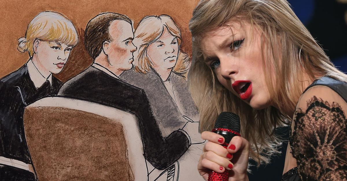 Taylor Swift Trial Groping Sketch Released Testimony Begins