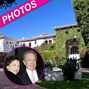 Warren Beatty & Annette Bening Selling Their Beverly Hills Mansion ...