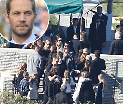 Paul Walker's Family Holds Emotional Funeral For 'Fast & Furious' Star