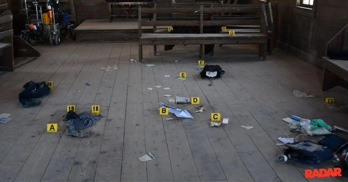 EXCLUSIVE: 'Rust' Crime Scene Photos Expose Shooting Aftermath