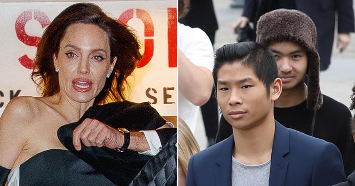 Angelina Jolies Son Pax Makes Rare Appearance Hours After Brother