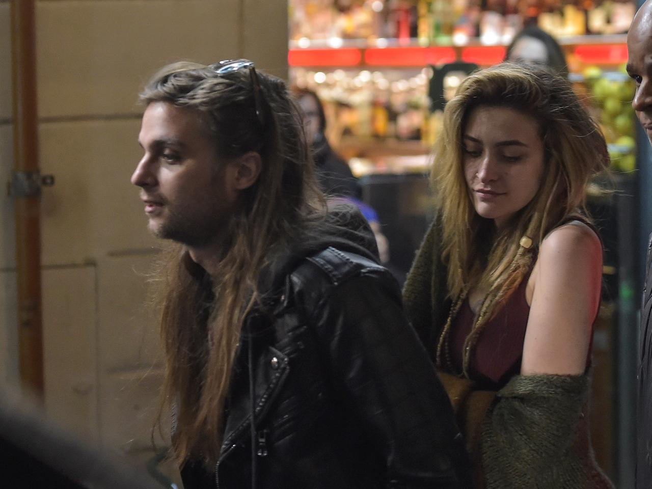 Paris Jackson Joins Boyfriend & Brothers In Rome