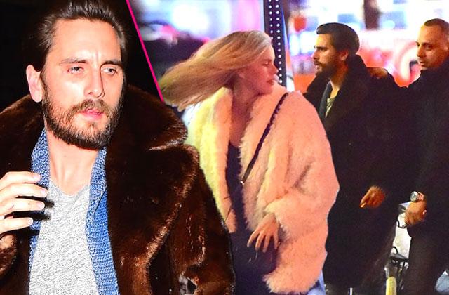 Bleary-Eyed Scott Disick Parties With Mystery Blonde In NYC