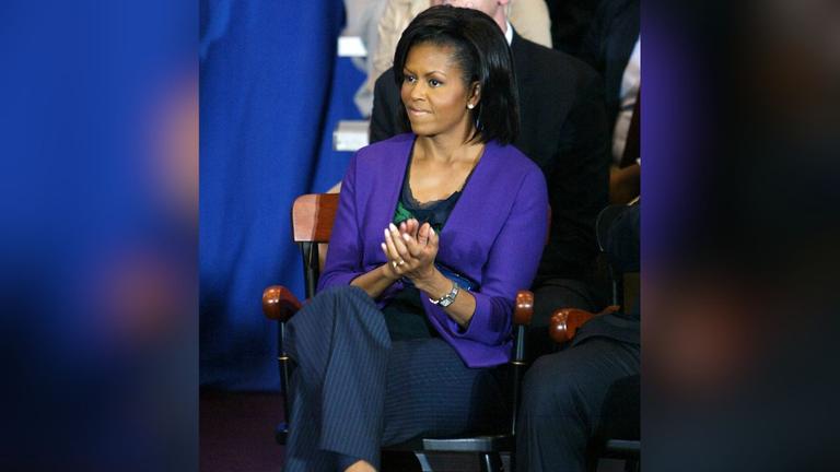 Michelle Obama Debuts 10 New Shocking Piercings Barack 'Didn't Notice'