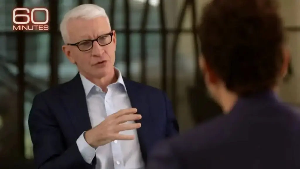 Anderson Cooper Appears to Make Dig at Bari Weiss in '60 Minutes' Goodbye