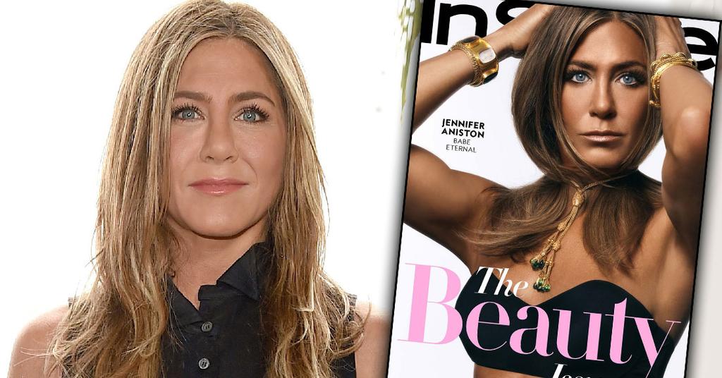 Jennifer Aniston Poses For Cover Shoot For InStyle Magazine