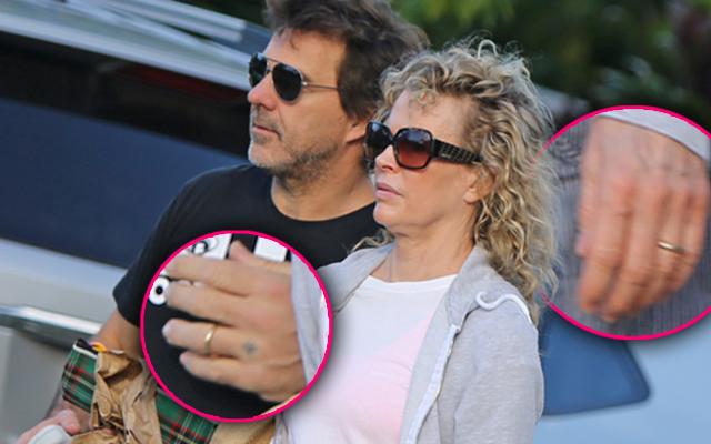 Just Married? Kim Basinger & Boyfriend Seen With Matching Rings