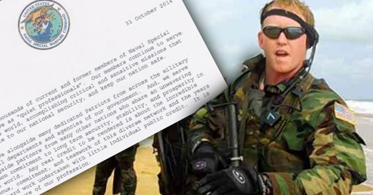 Navy Leaders Blast Bin Laden S Killer In Letter For Revealing Identity