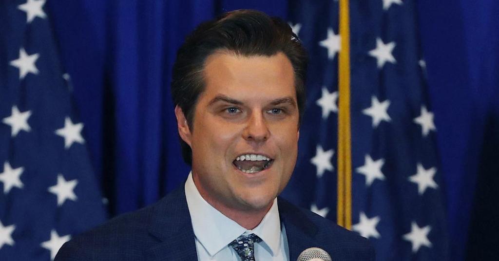 Witness Tells FBI She Had Sex With Matt Gaetz at Drug-Fueled Party She ...