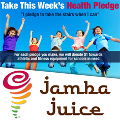 Team Up For A Healthy America With Jamba Juice!