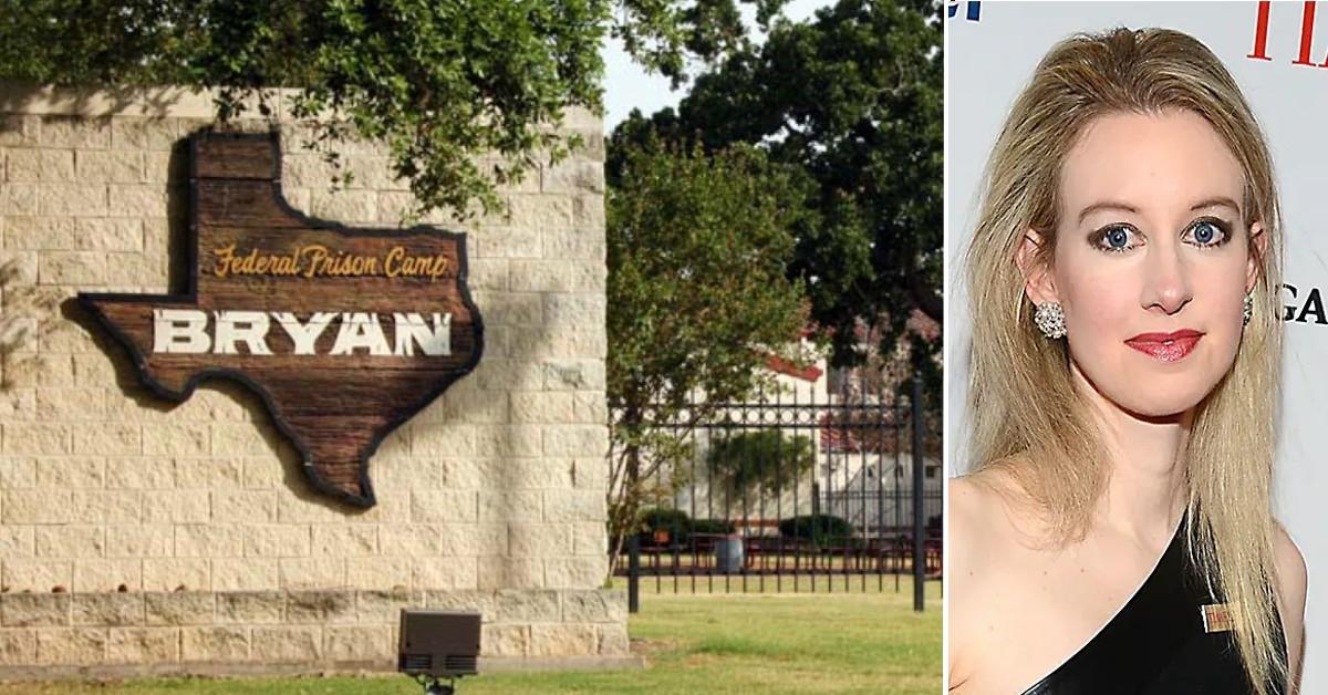Elizabeth Holmes Looks 'Nervous' On Walk In Prison Yard