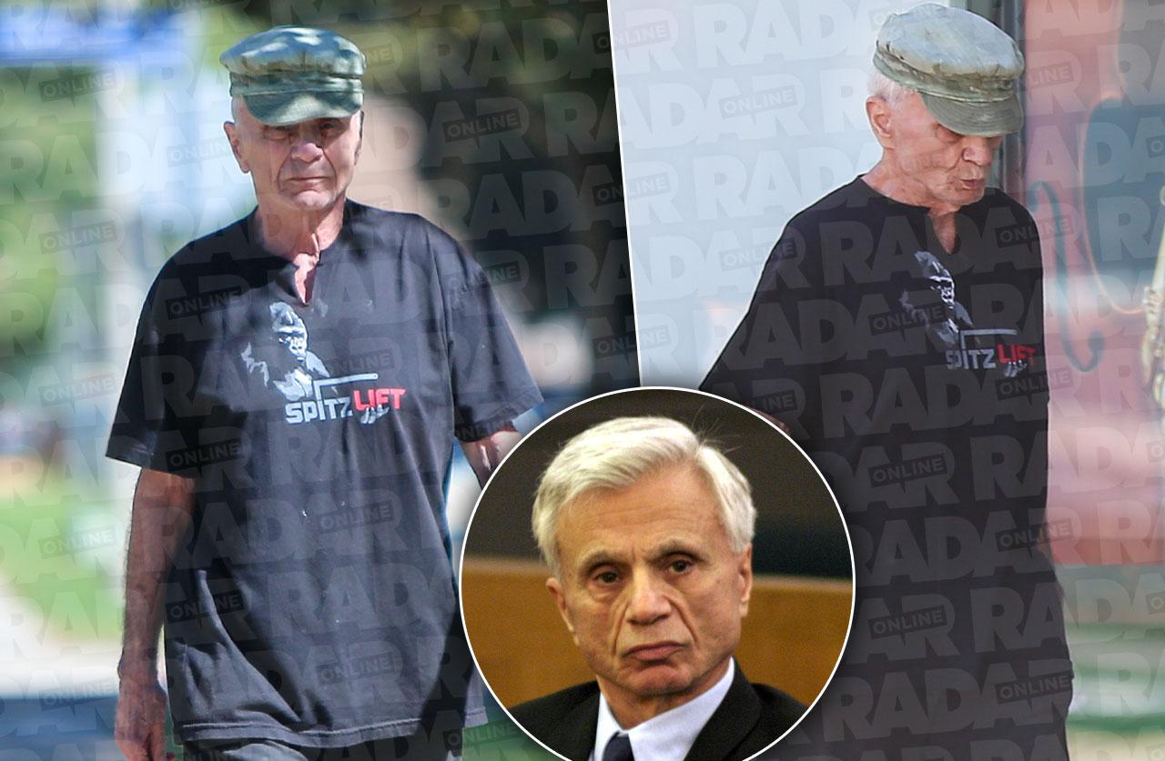 Robert Blake Looks Frail In Los Angeles On His 85th Birthday