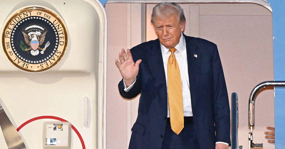 Trump Assassination Scare After Sniper Nest Found Near President's Jet