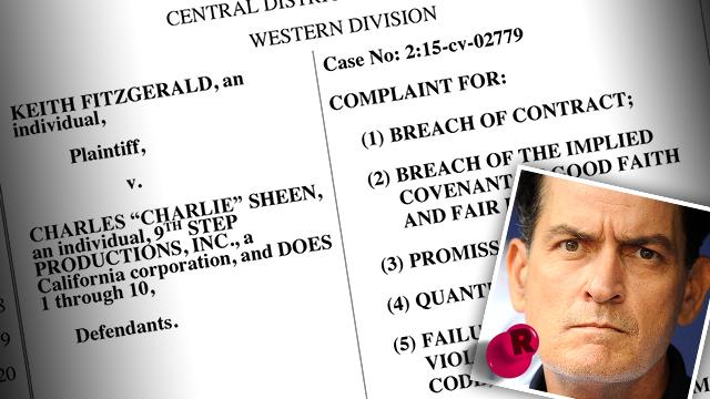 Boss From Hell! Charlie Sheen Sued For $1M By Former Employee — Read ...